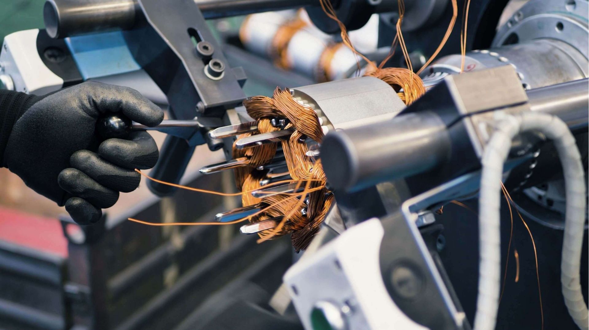 Aufbau Elektromotor Teil Zwei